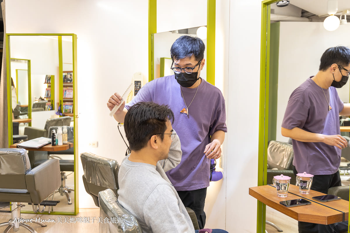 台北中山區男生剪髮 捷運中山站 God Hand 不用到東區就有東區名店髮廊的設計師做造型 @About Hsuan美美媽咪親子美食旅遊